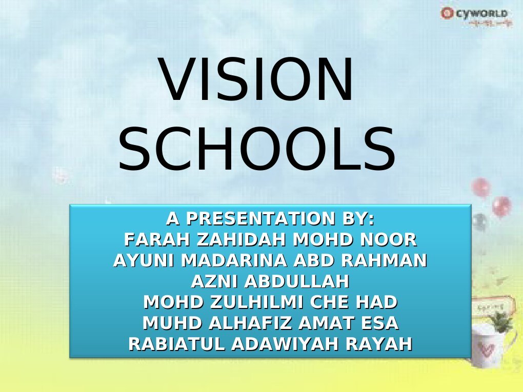 Vision School | Malaysia | Teachers