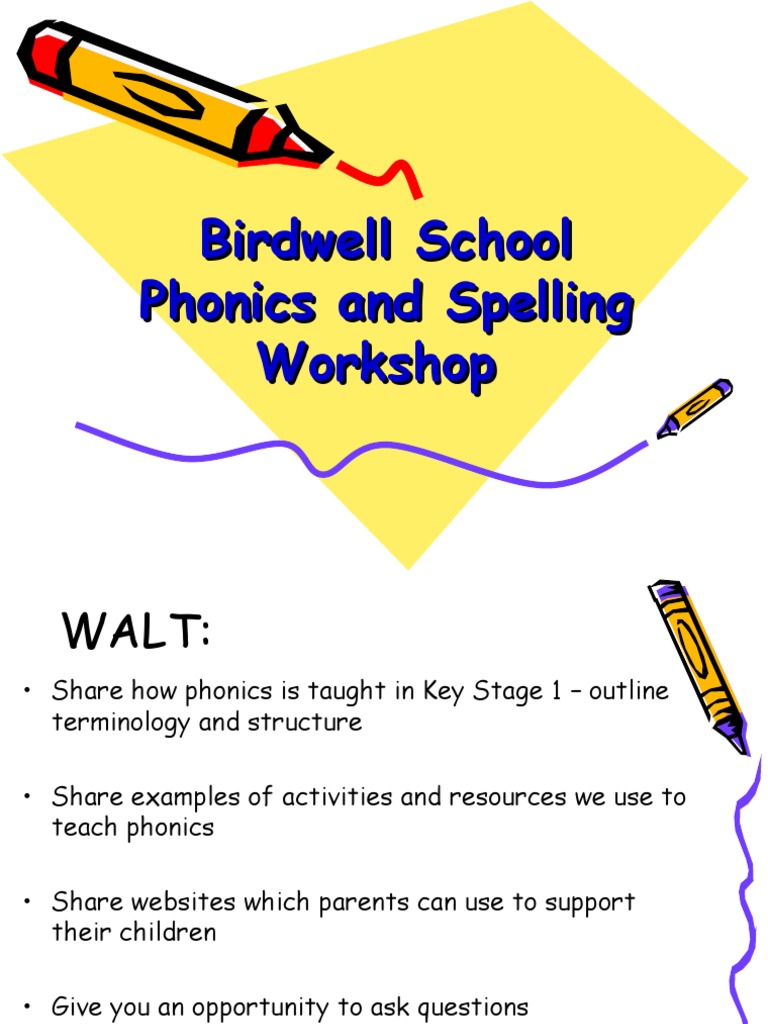 Phonics and Spelling Workshop Overview | PDF | Phonics | Writing