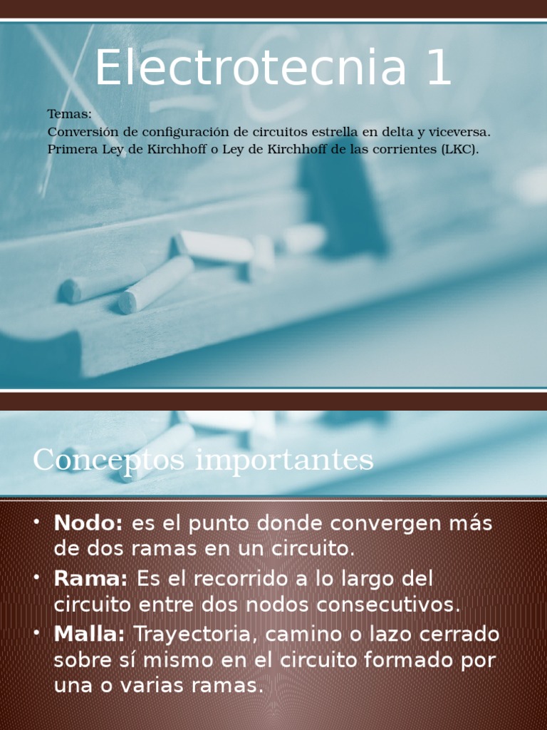 Conversión Estrella Delta y Delta Estrella | PDF | Enseñanza de ...