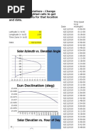 ASHRAE Heat Cooling Load Calculation Sheet | PDF | Hvac | Cogeneration