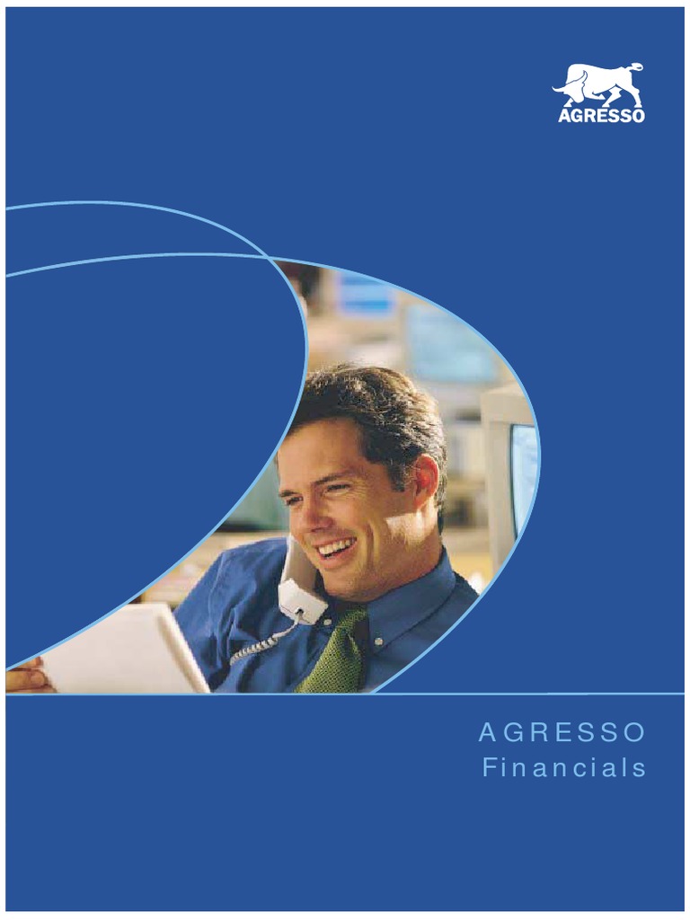 Brochure AGRESSO Financials | PDF | Interest | Banks