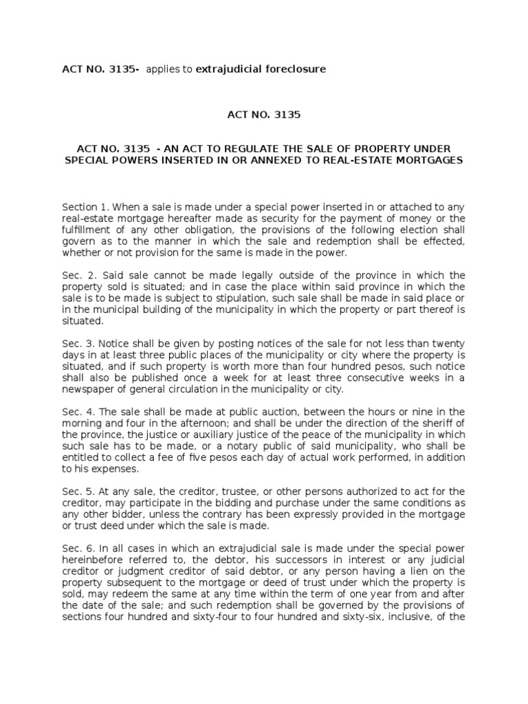 RULE 68 Compiled | PDF | Mortgage Law | Foreclosure