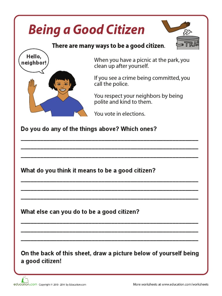 How To Be A Good Citizen | PDF