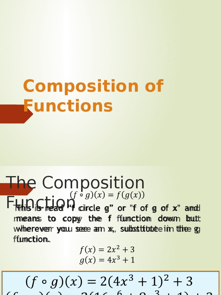 Understanding Function Composition | PDF