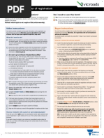 Vehicle Registration Transfer (Form F3520) | PDF | Identity Document ...