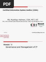 CISA Official Review Manual Overview | PDF | Security | Computer Security