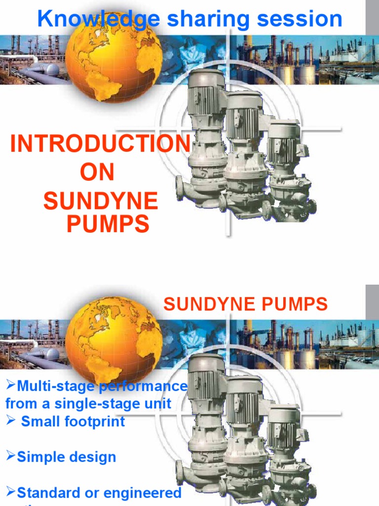 Sundyne Pumps | PDF | Home & Garden | Technology & Engineering