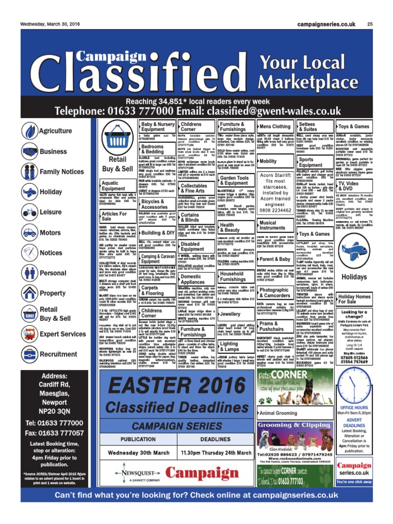 Classified: Your Local Marketplace | PDF
