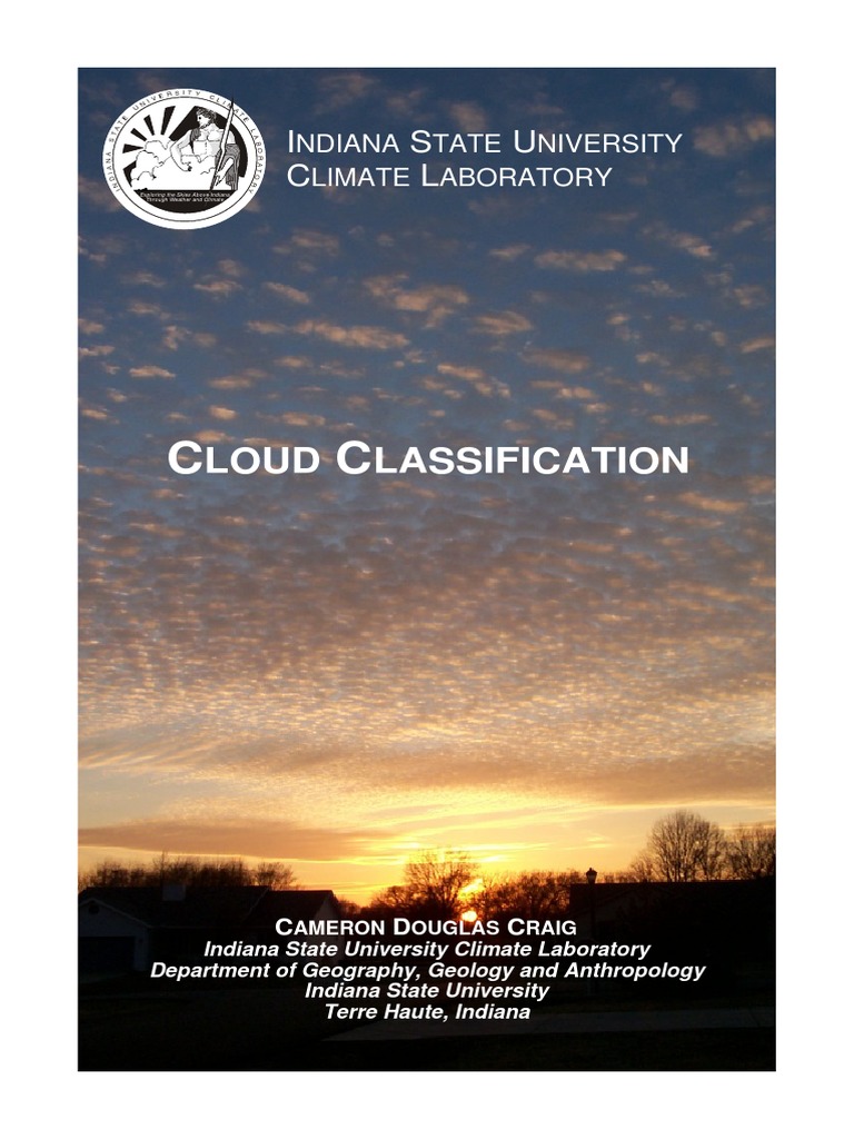 An Introduction to Cloud Classification | PDF | Cloud | Clouds, Fog And ...