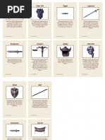 Heroquest Equipment Cards 4.52 ENG | PDF | Armour | Ammunition