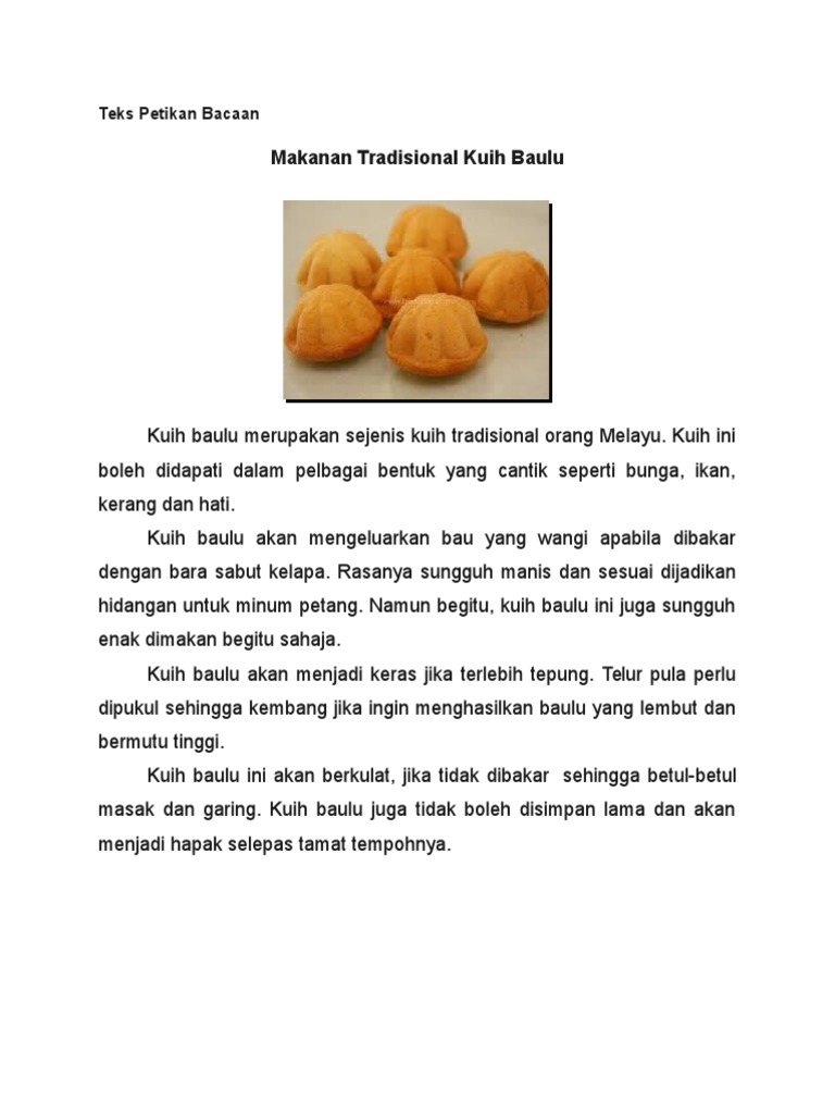 Teks Petikan Bacaan | PDF