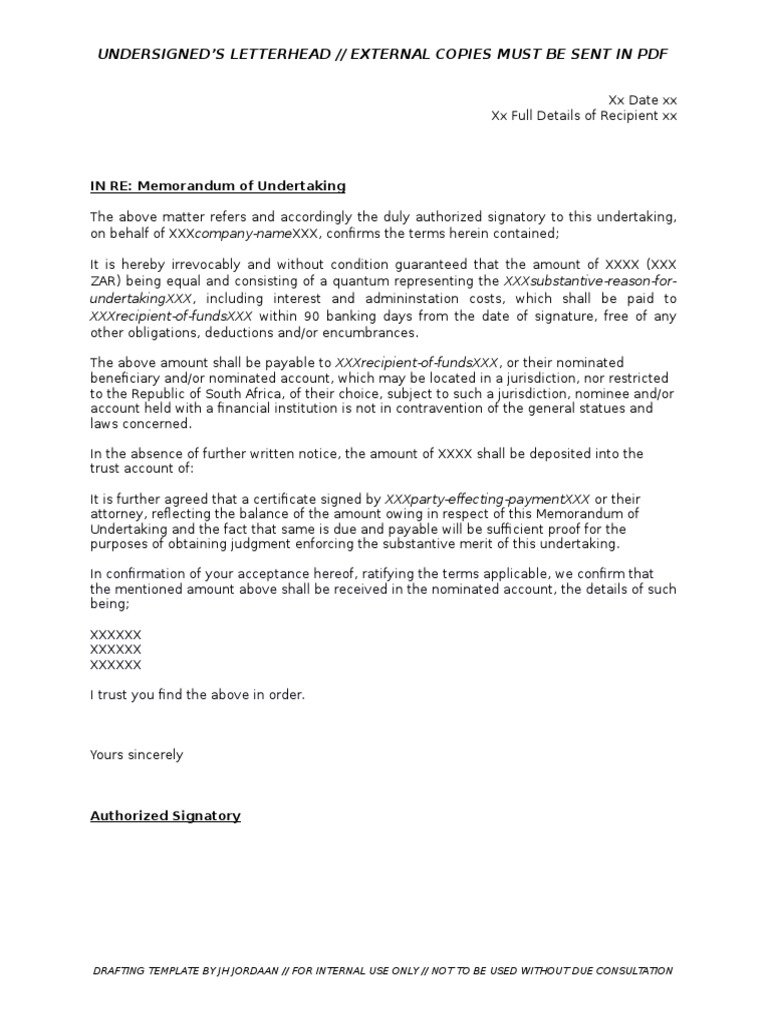 Mutual Fund Payment Guarantee Agreement | PDF