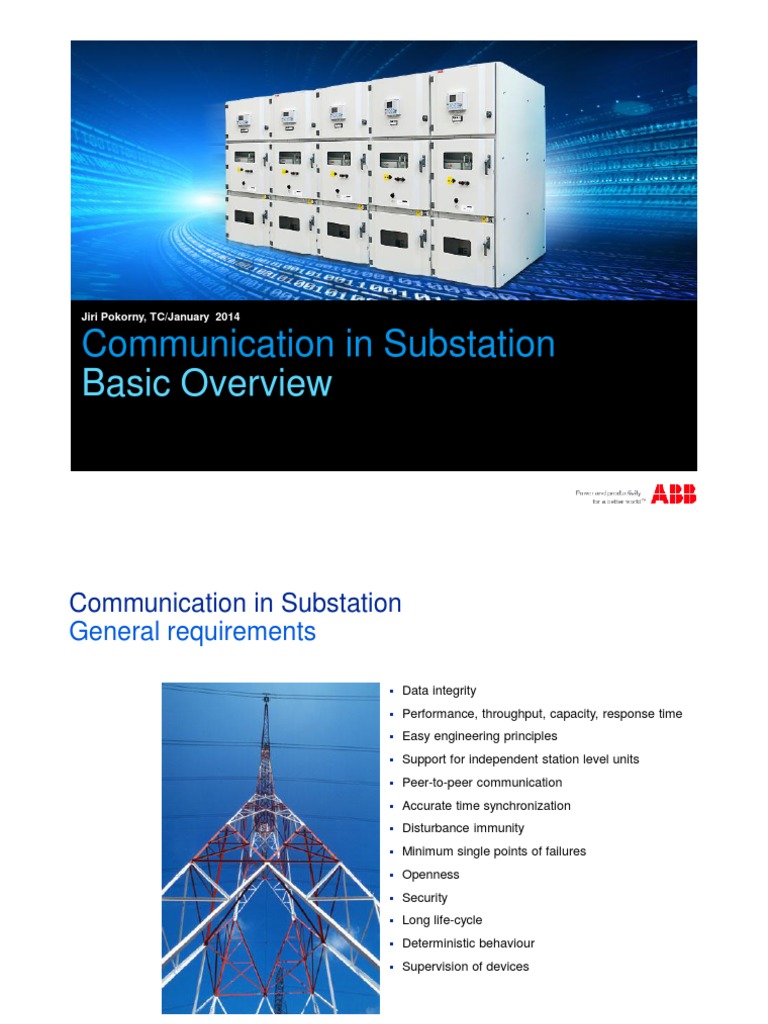 Communication In Substation Pdf Ethernet Computer Network