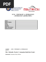 Pneumatic Sequence A+ A - B+ B | PDF | Switch | Electrical Components