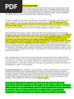 Neuro Obs | PDF | Anatomical Terms Of Motion | Coma