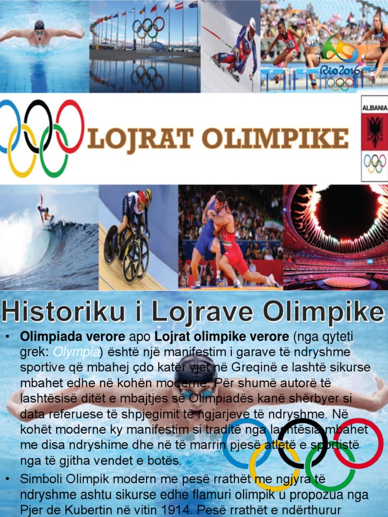 Lojrat Olimpike Projekt | PDF