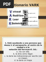 Cuestionario VARK | PDF