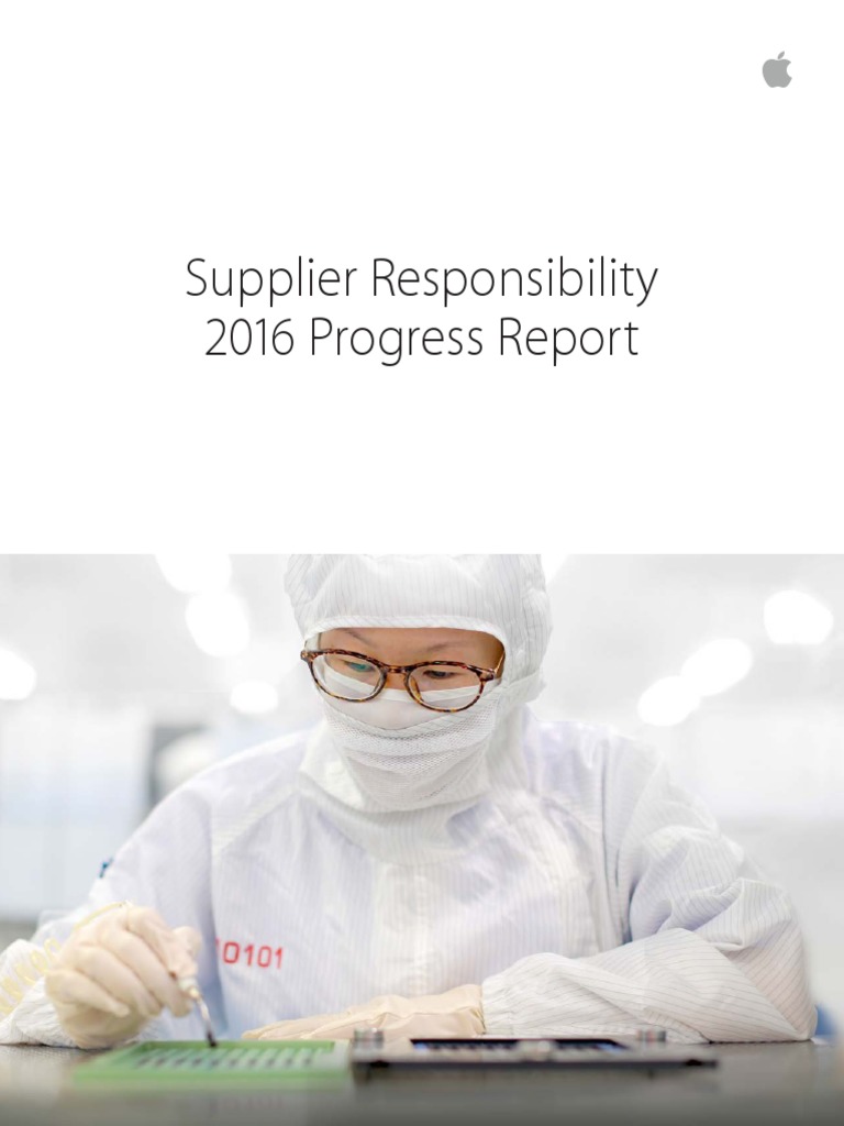 Apple Supplier Responsibility 2016 Progress Report | PDF | Audit ...
