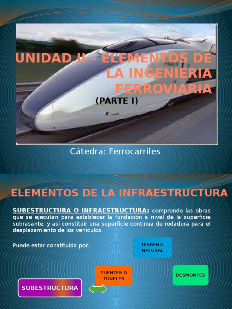 Ingeniería Ferroviaria: Infraestructura y Superestructura | PDF | Puente | Locomotoras