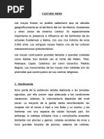 LOS MAYAS Monografia | Civilización maya | México