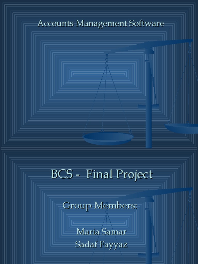 BCS Project Presentation | PDF