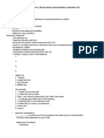 Denver II Developmental Screening Guide | PDF | Human Development ...