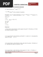 Form 3 Mathematics Worksheet | PDF | Geometry | Elementary Mathematics