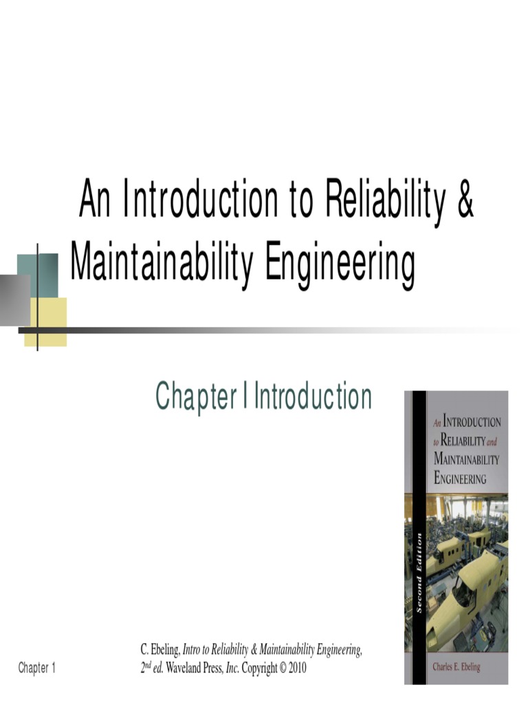 Chapter 1 Ebeling | PDF | Reliability Engineering | Determinism