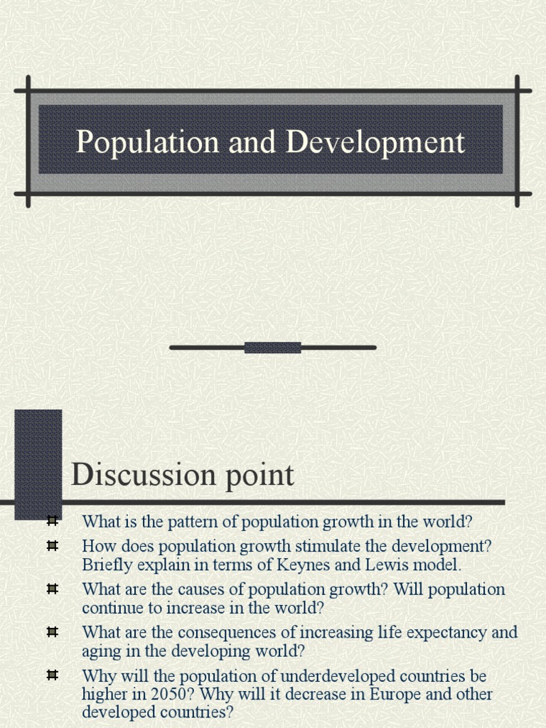 Global Population (Revised) | PDF | World Population | Population Growth