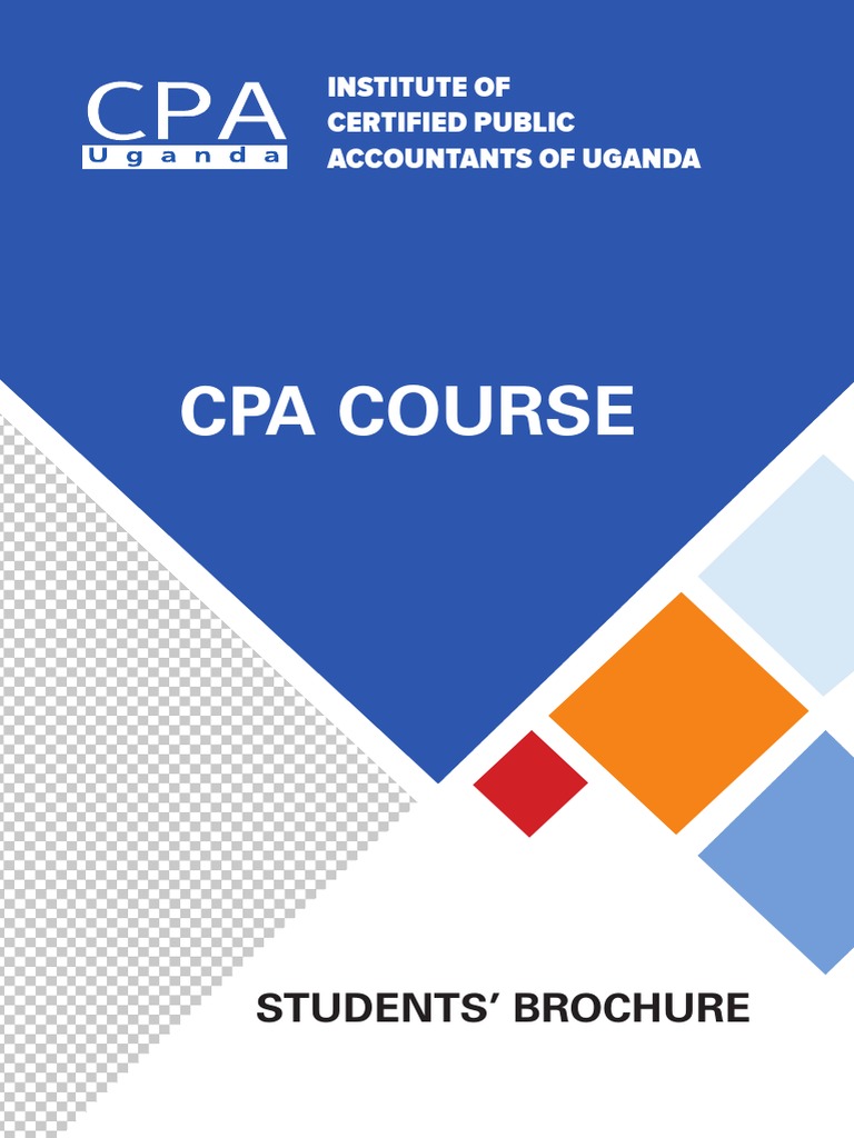 CPA Students Brochure New | PDF | Certified Public Accountant | Diploma