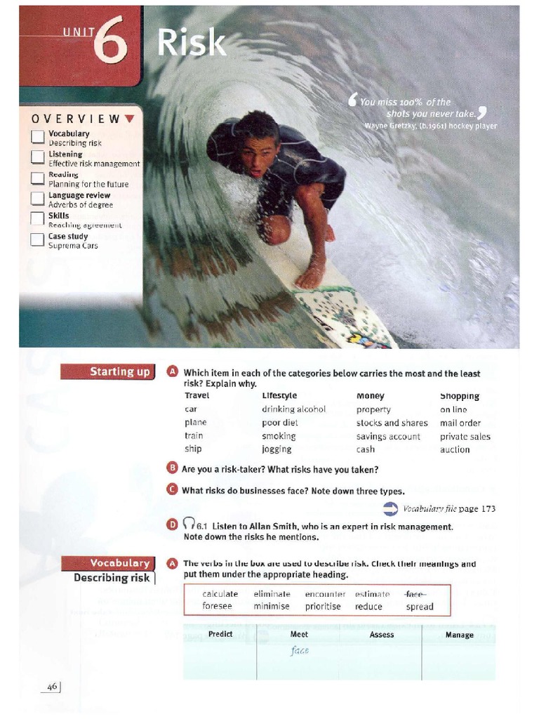 Unit 6 Risk PDF | PDF