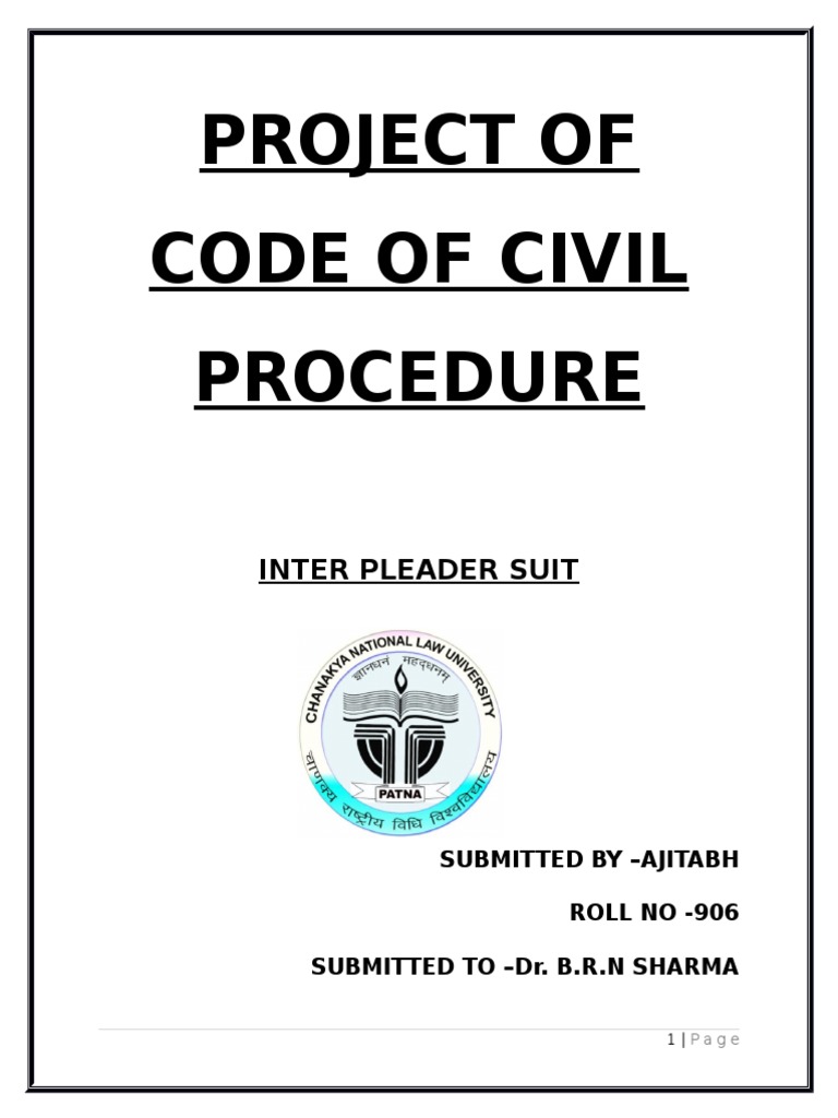 CPC Main Project | PDF | Lawsuit | Lease