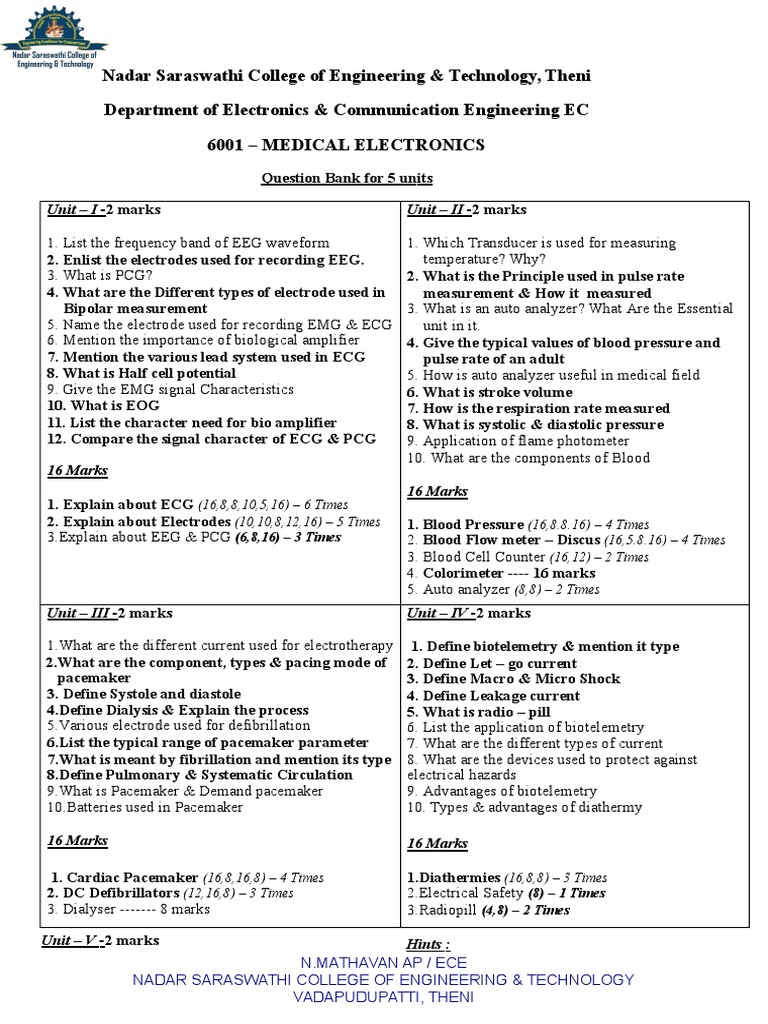 ECG and Pacemaker Overview | PDF | Artificial Cardiac Pacemaker ...