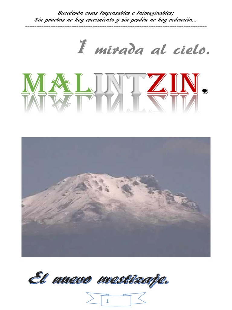 Malintzin. 1 Mirada Al Cielo. | PDF | Perdón | Amor