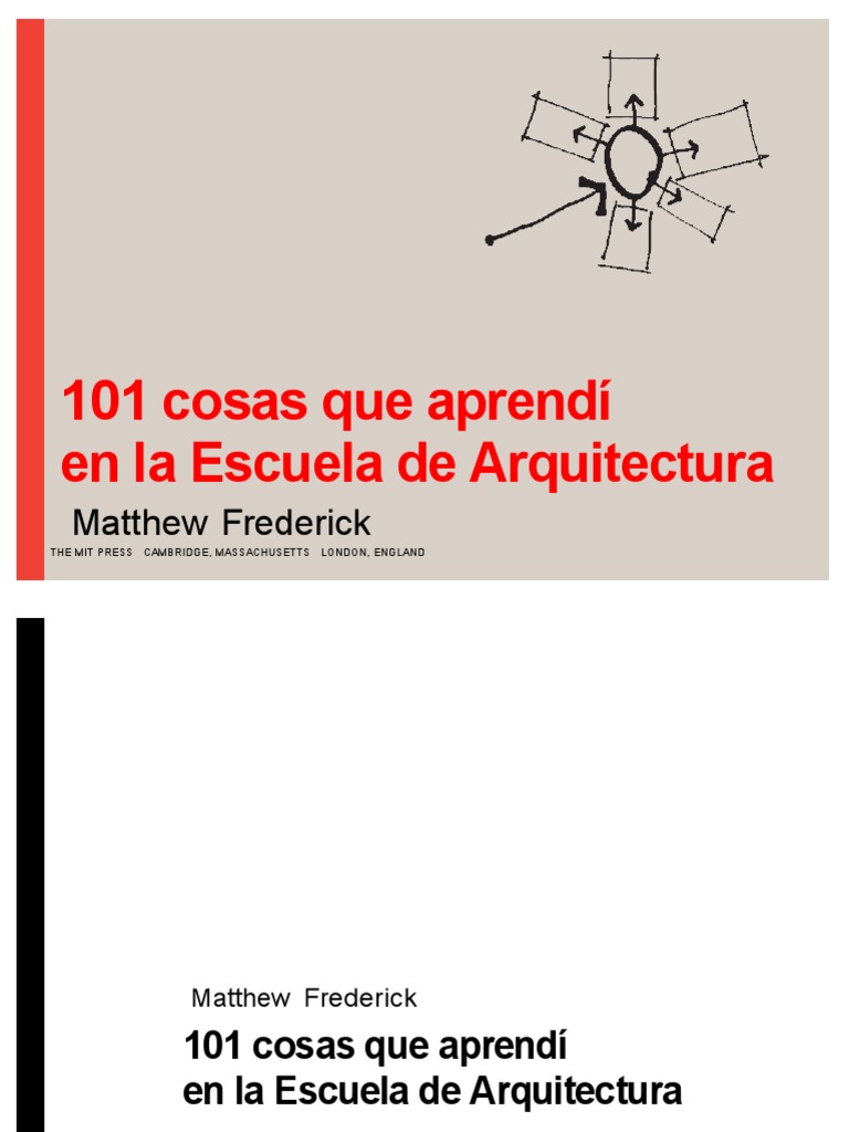 101 Cosas Que Aprendi en La Escuela de Arquitectura | PDF | Color | Dibujo