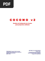 Cocomo 2 | PDF | Software | Ingeniería de software
