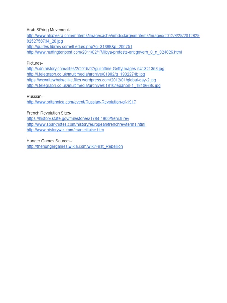 Overview of Arab Spring Movement | PDF
