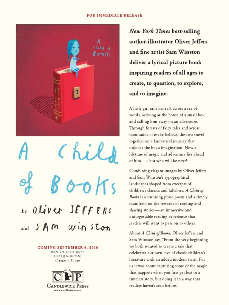 A Child of Books by Oliver Jeffers & Sam Winston Q&A | PDF
