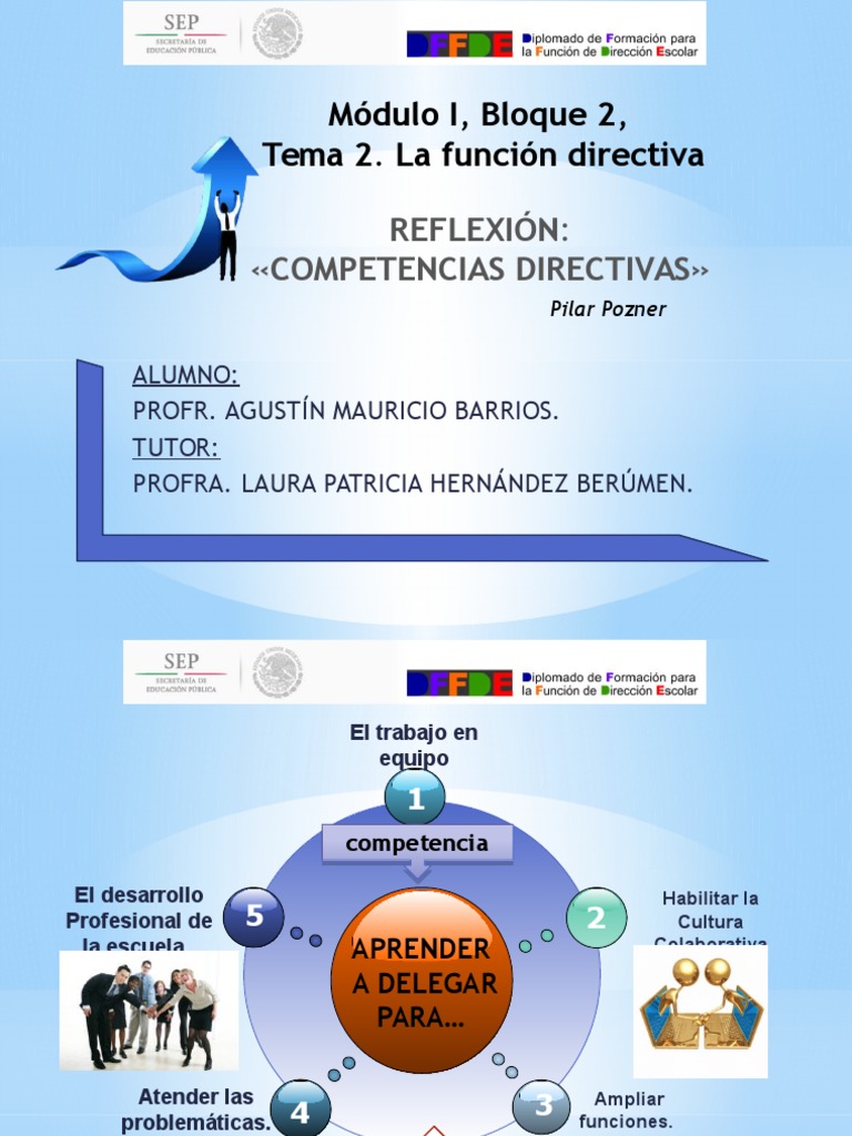 Competencias Directivas | Descargar gratis PDF | Aprendizaje ...