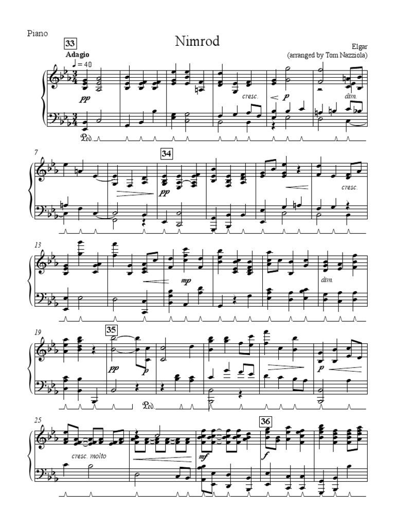 Nimrod Piano | PDF