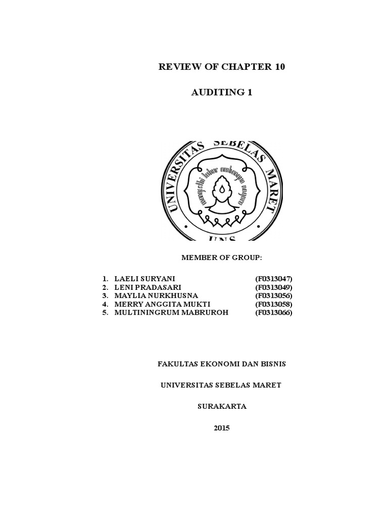 Internal Control Objectives | PDF | Audit | Financial Audit