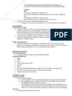 7e's Lesson Plan Template | PDF | Matter | Gases