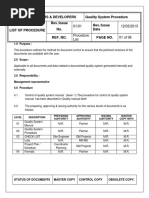 Customer Specific Requirements Matrix | PDF | Iso 9000 | Internal Audit