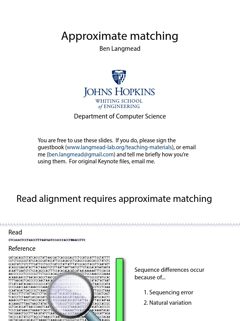 Approximate Matching | PDF | Algorithms | Algorithms And Data Structures