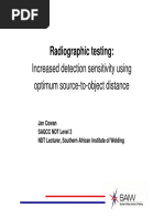 RT Formulas For Calculations | PDF | Radiography | Attenuation