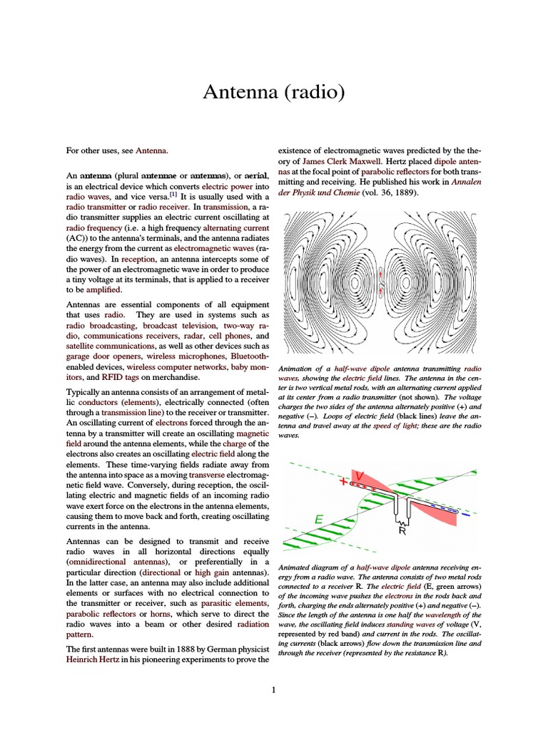 Antenna (Radio) | PDF | Antenna (Radio) | Polarization (Waves)