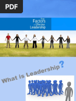 Leadership Training Module | PDF | Leadership | Communication