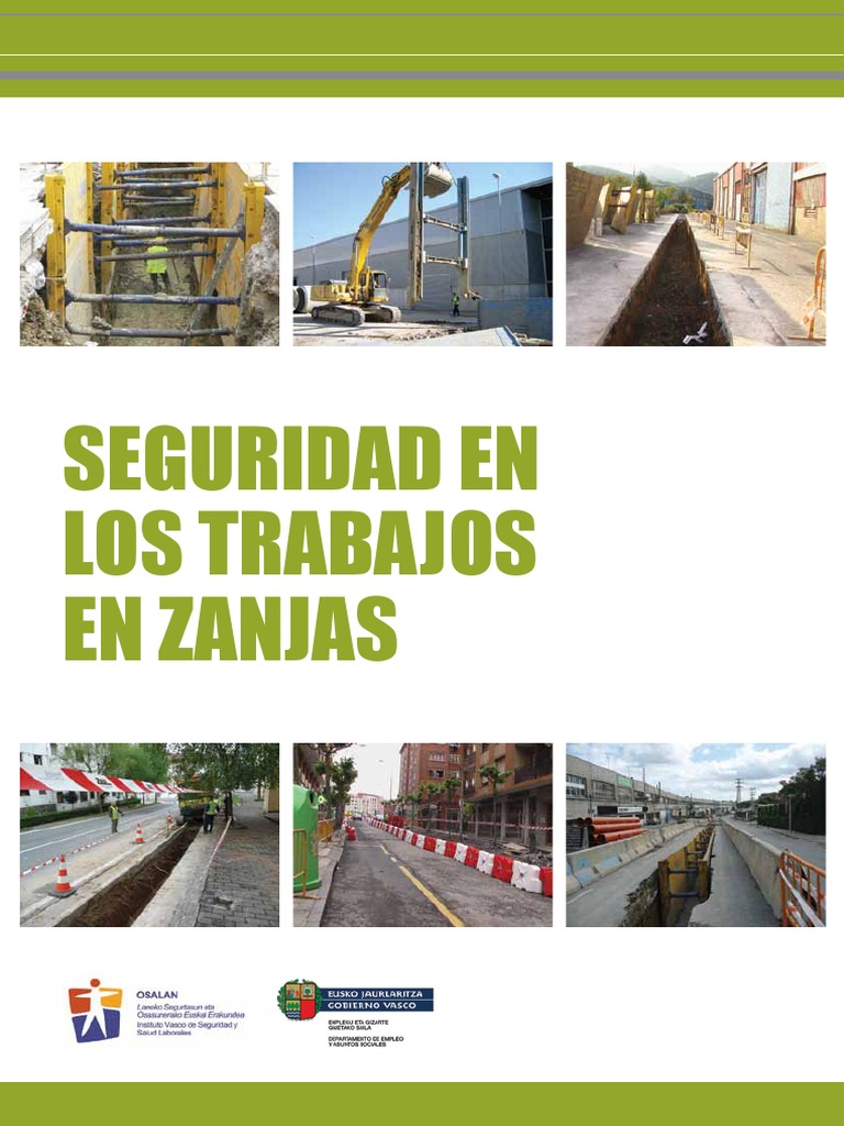 Seguridad en Zanjas | Excavación (Arqueología) | Fundación (Ingeniería)