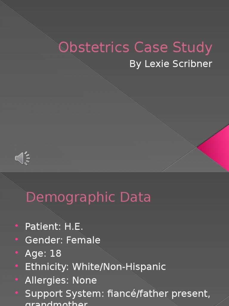 OB Case Study | PDF | Breastfeeding | Childbirth
