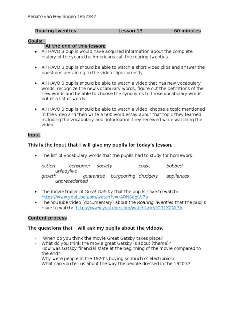 Watergate Affair Lesson Plan | PDF | Watergate Scandal | United States ...